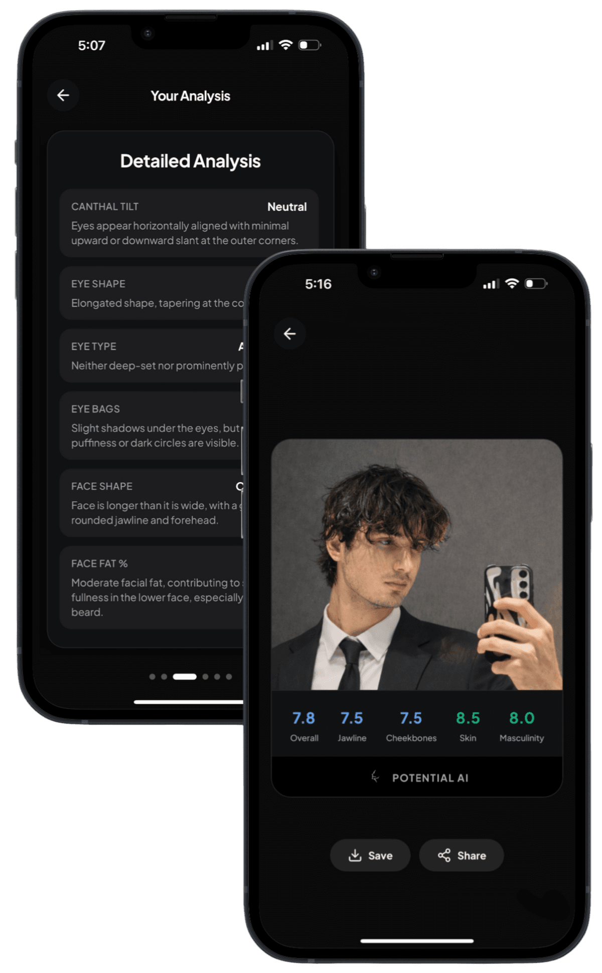 Potential AI - #1 Looksmaxxing & Glow Up App | AI Face Rating ...